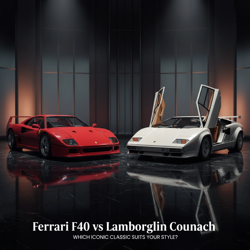Ferrari F40 vs Lamborghini Countach: Which Iconic Classic Suits Your ...